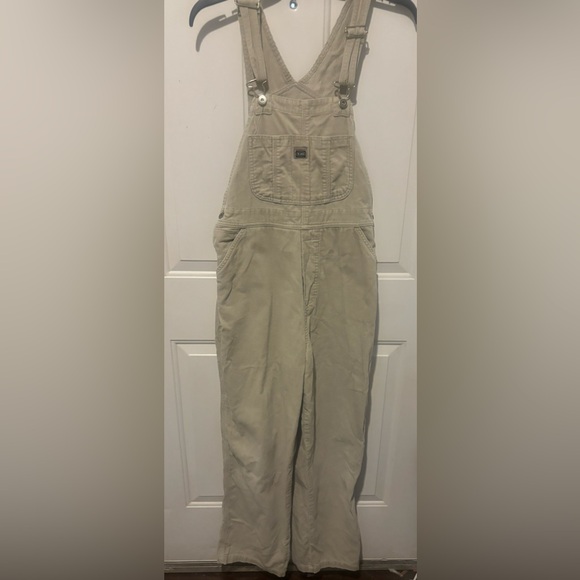 UNIONBAY | Jeans | Vintage Y2k Beige Union Bay Cream Overalls Corduroy ...